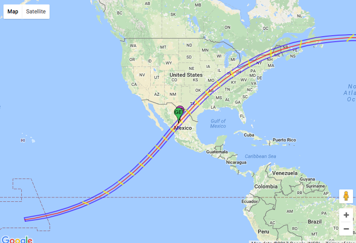 The Next Solar Eclipse: Eclipse Maps for the Next 50 Years