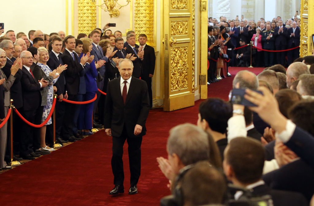 Putin Sworn in for New 6-Year Term as Russia's President