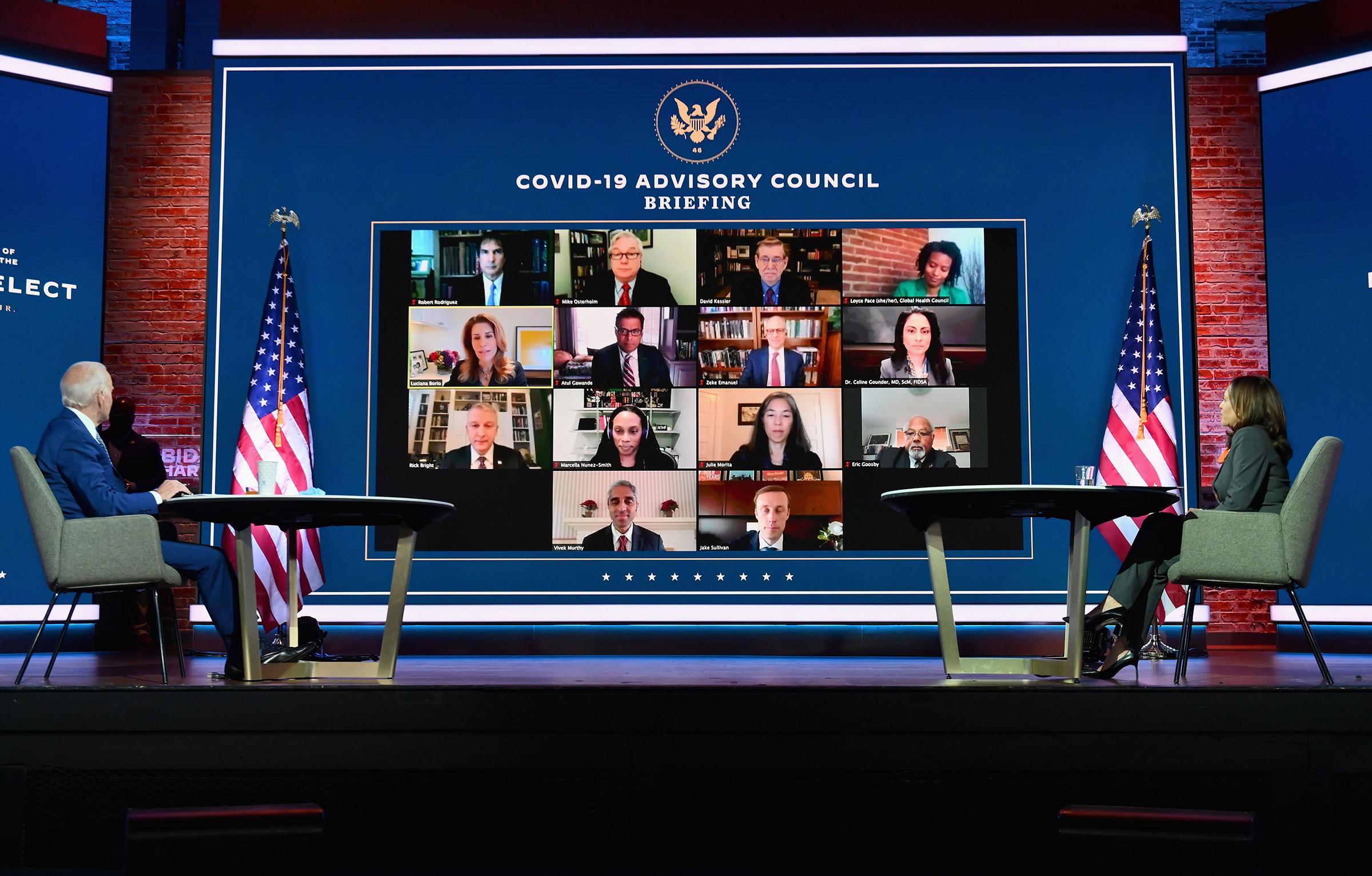 Biden and Harris Announce Their COVID-19 Advisory Board