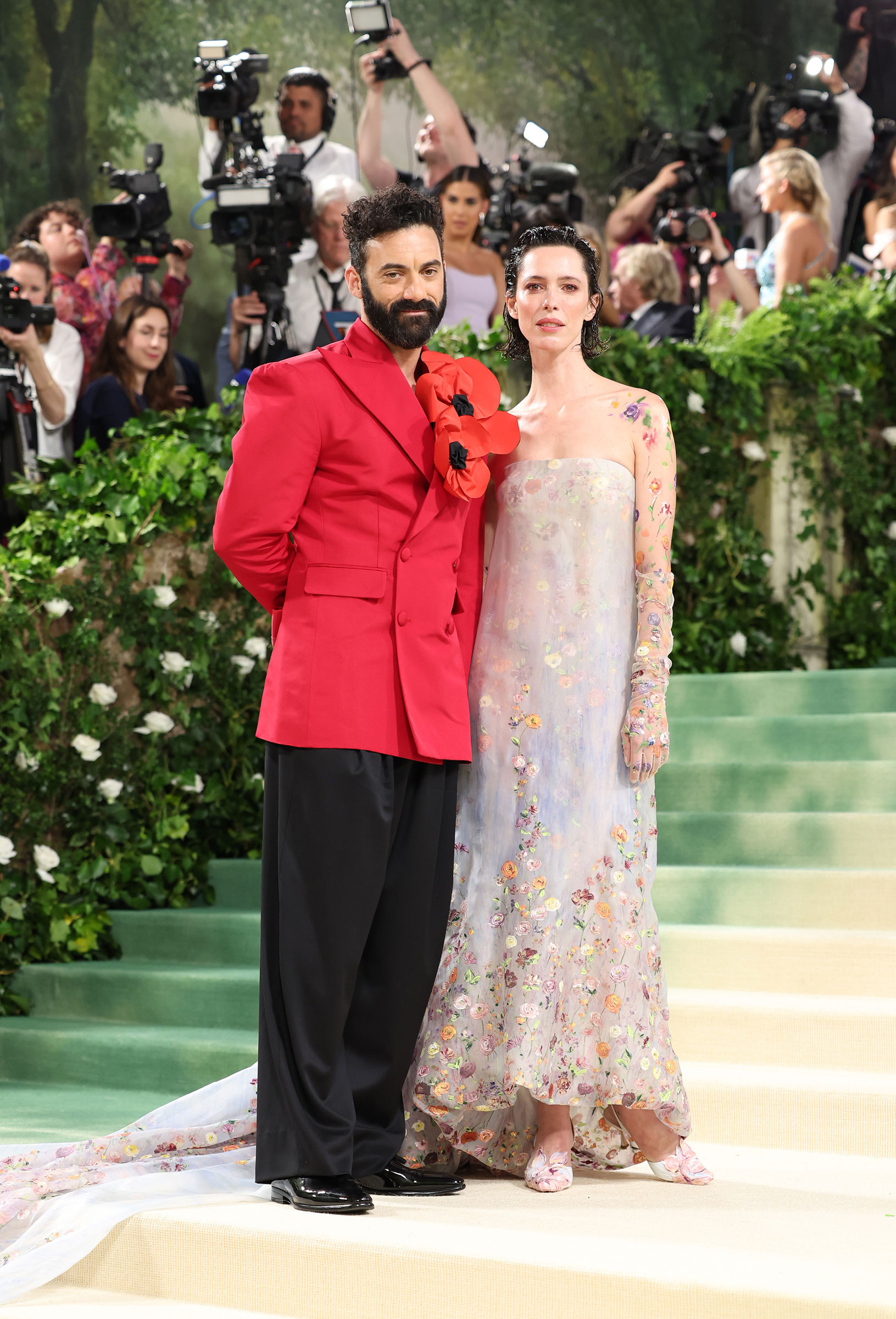 All The Best Floral Fashion From 2024 Met Gala