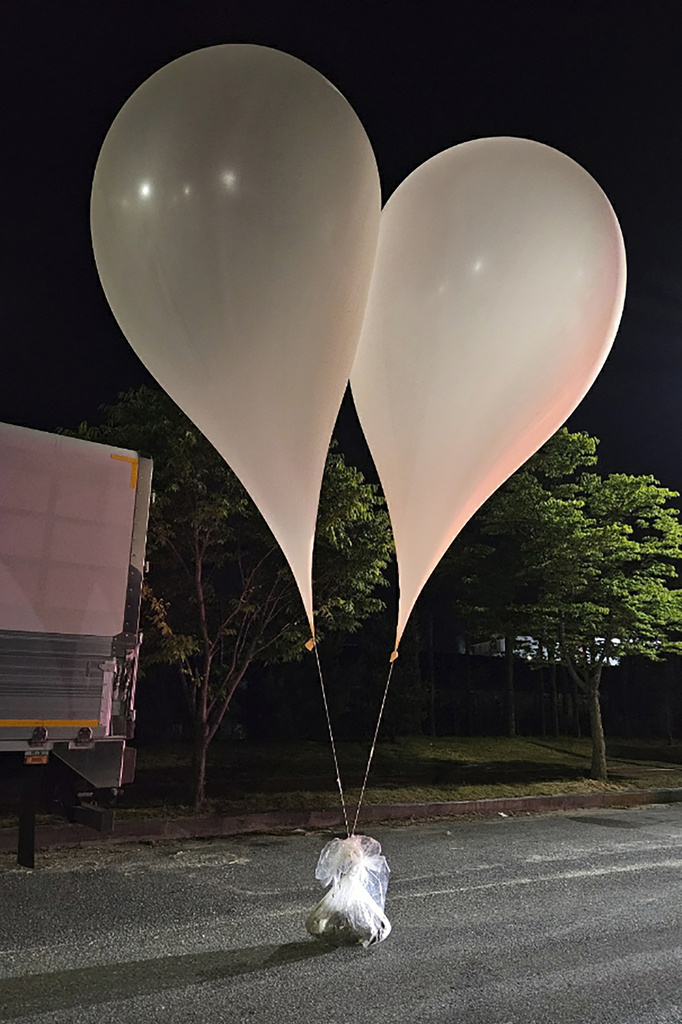 North Korea Sends Poop Balloons to South