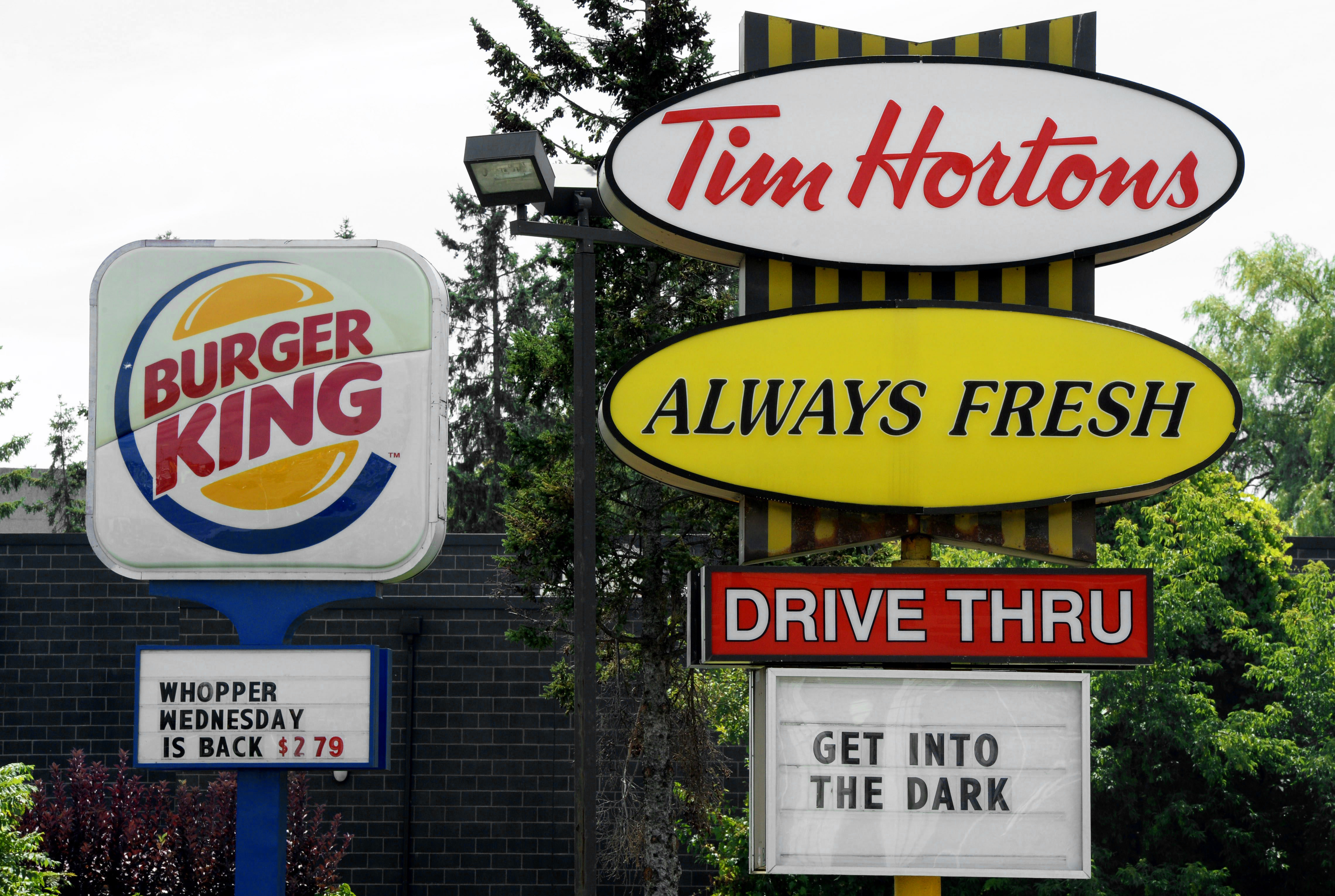 Burger King, Tim Horton to Merge in $11 Billion Deal