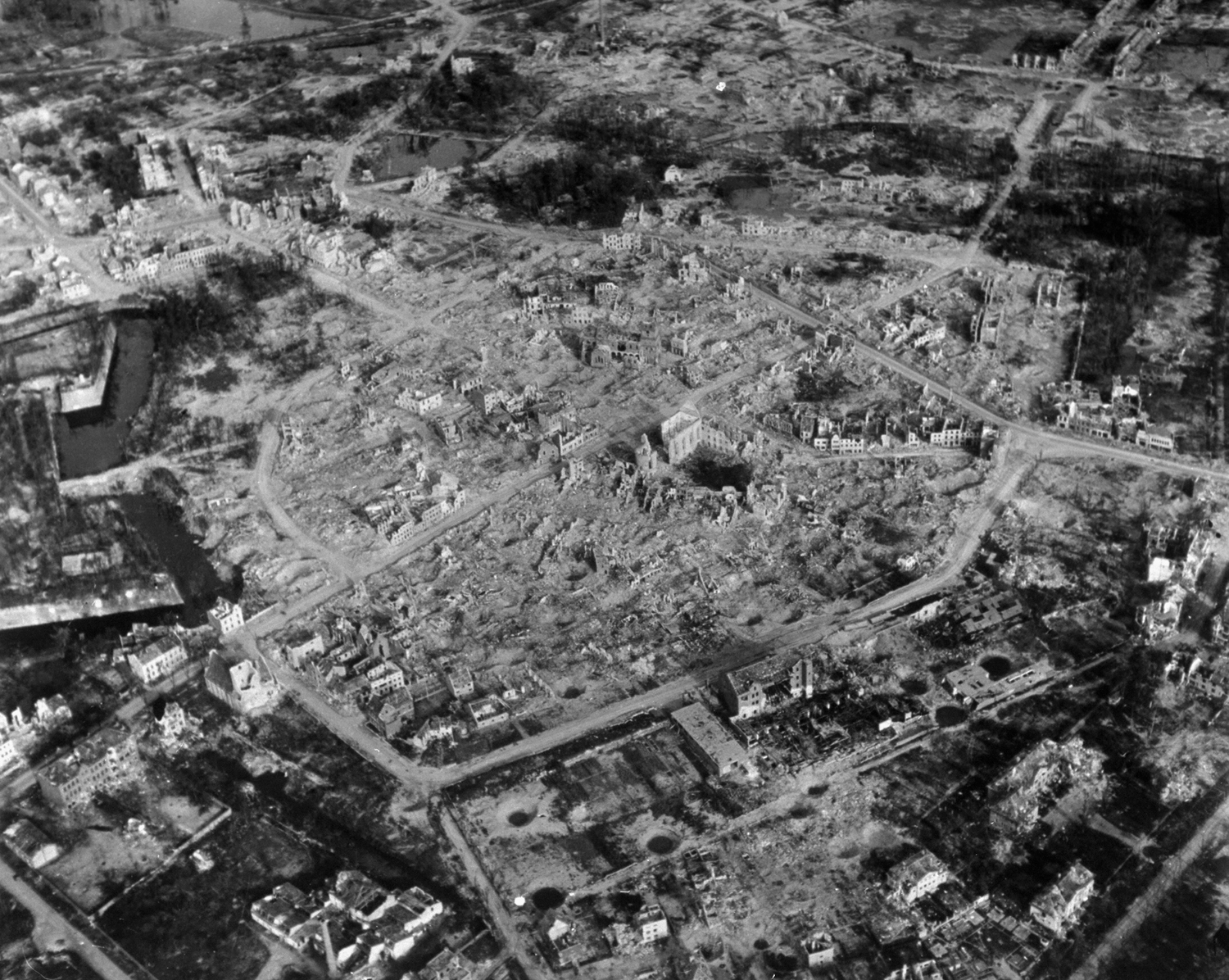 World War II Military History: Bombing of Berlin Begins Feb. 3 1945