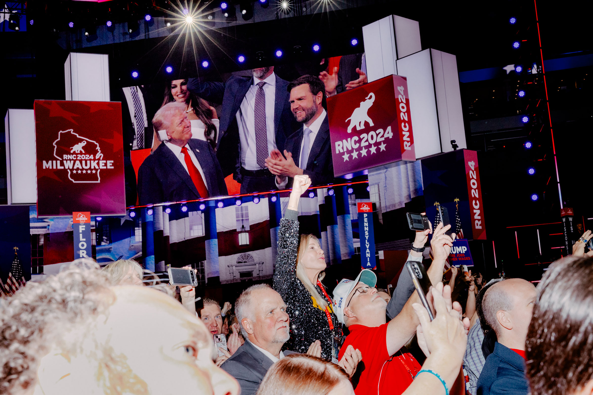 RNC in Photos: Chaos, Commotion, and Donald Trump