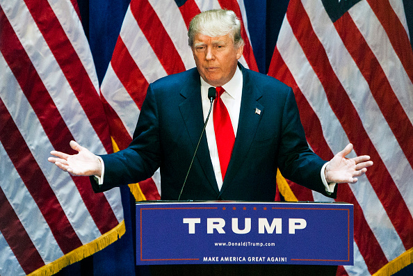 Trump Launches Presidential Campaign With Empty Flair