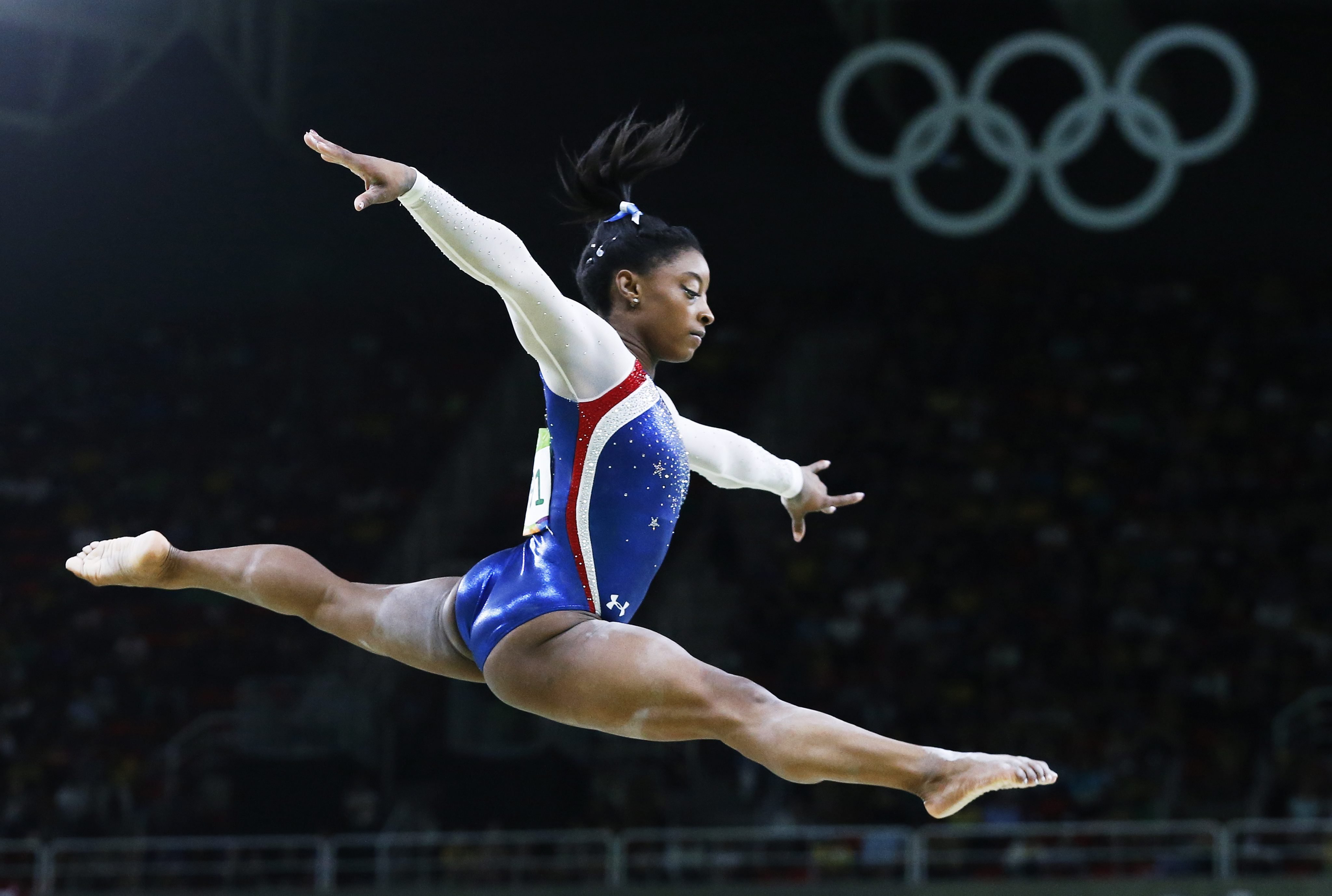 Simone Biles Wins Gold in Olympic Gymnastics: Makes History