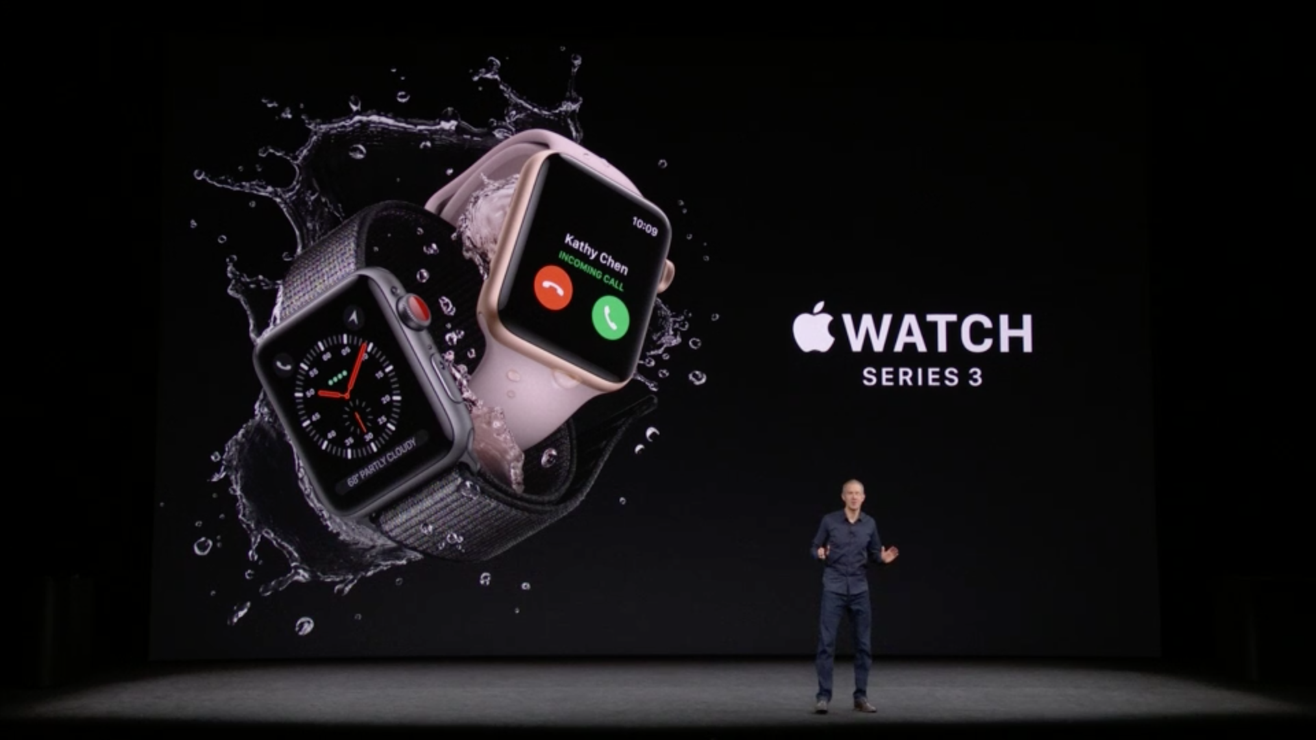 Apple Announces Apple Watch Series 3 With LTE