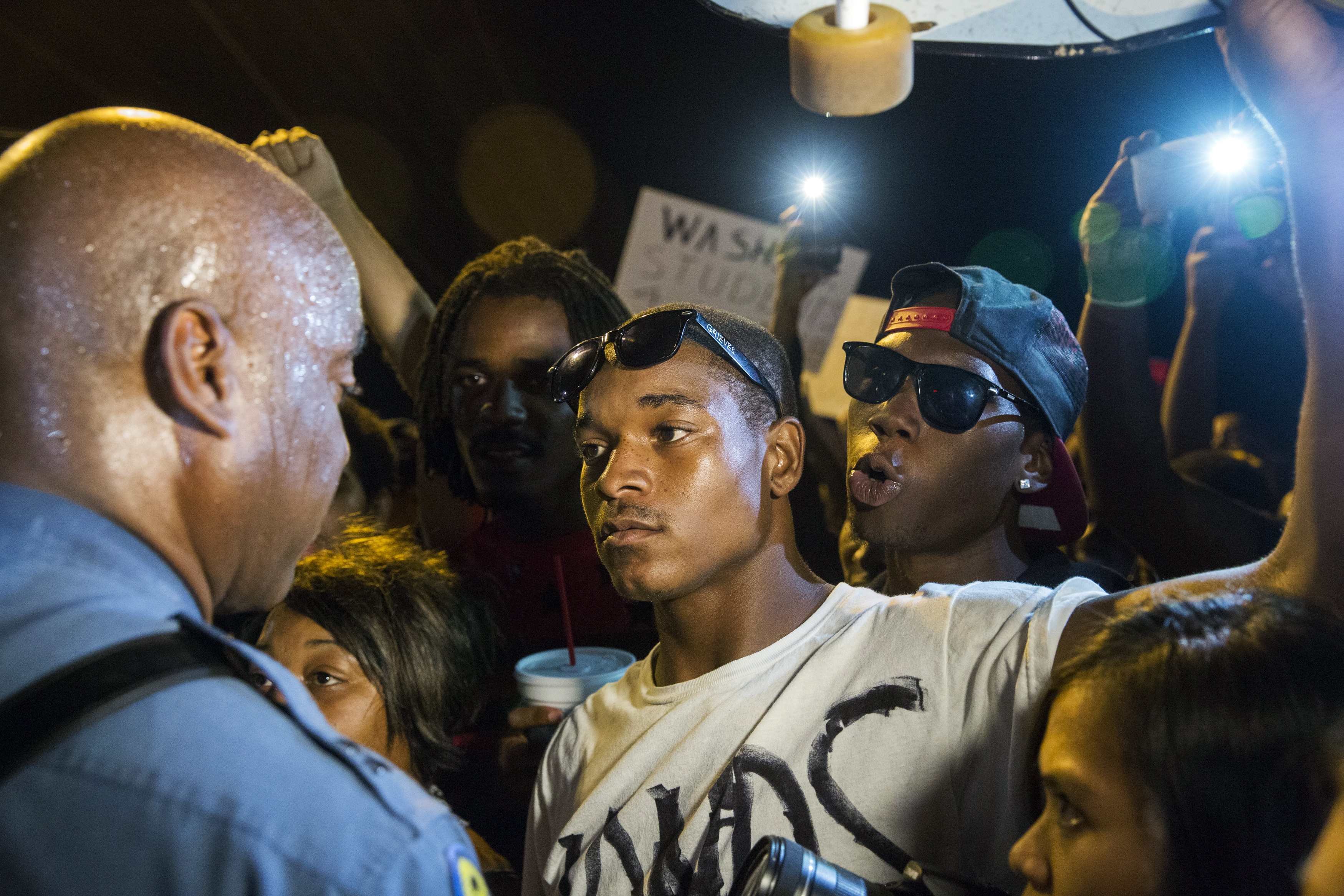 Ferguson Protests Build After Michael Brown Shooting
