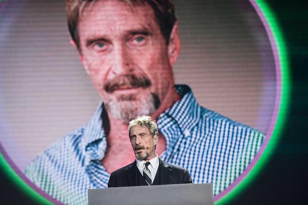 John McAfee Arrested in Spain on U.S. Tax Evasion Charges