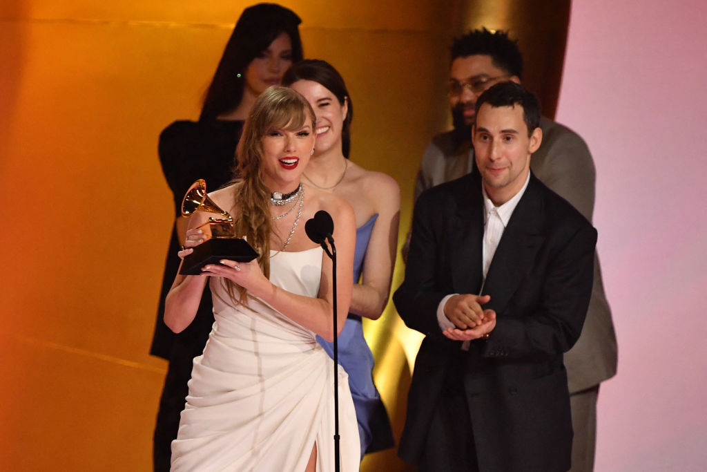 Taylor Swift Makes Grammys History As Four-Time AOTY Winner
