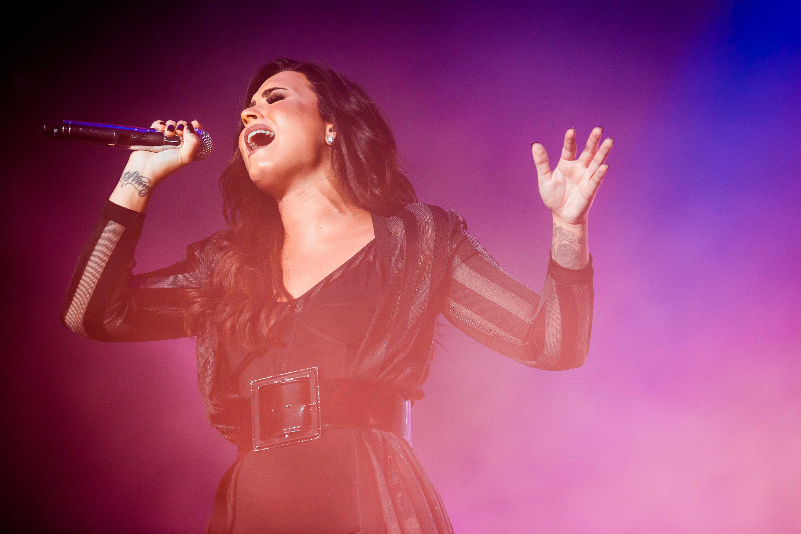 Time 100: Demi Lovato Performs Confident at Time Gala
