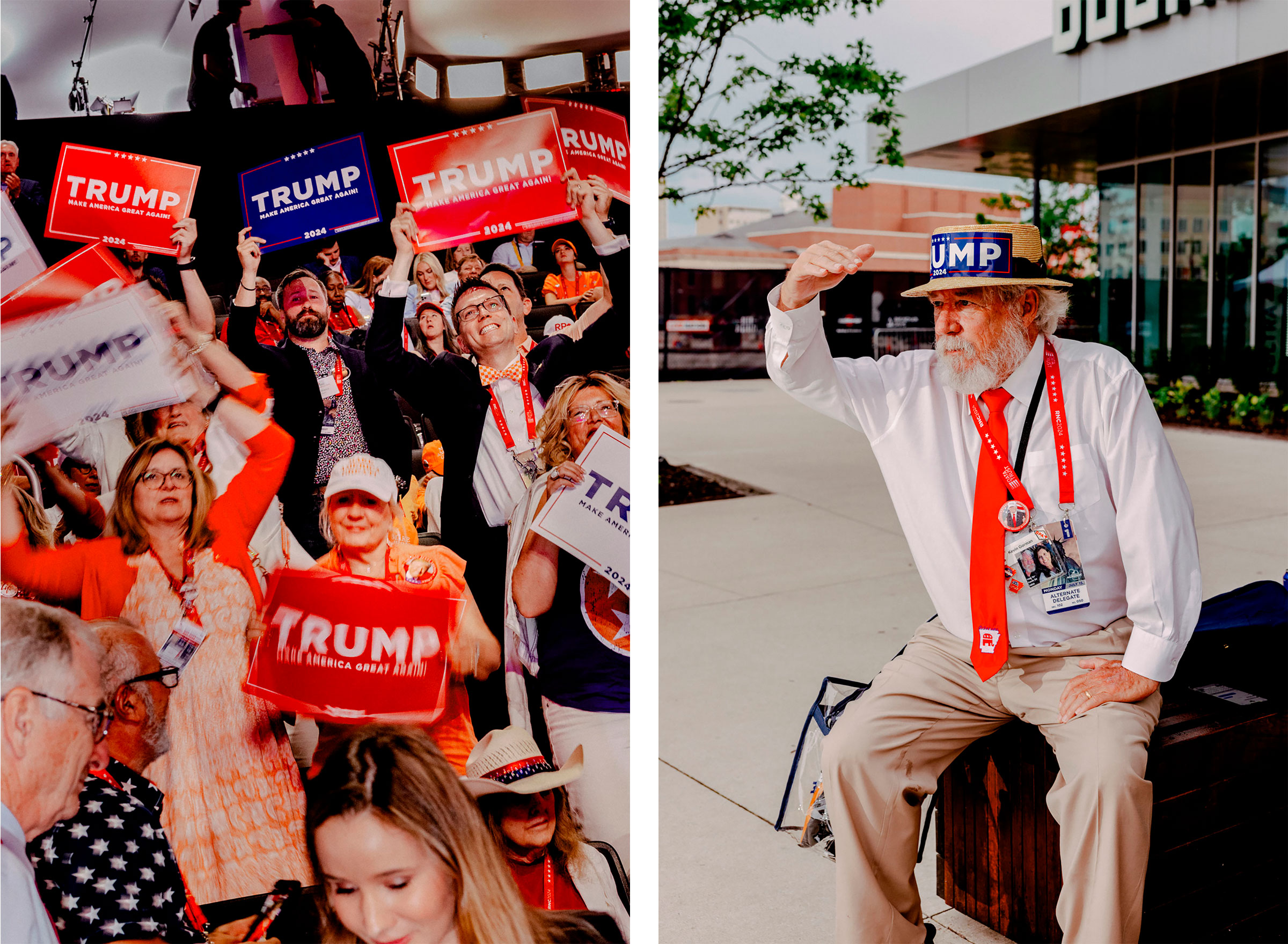 RNC in Photos: Chaos, Commotion, and Donald Trump