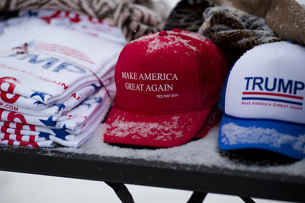 Trump Drops Big Dollars on Swag, Hats for Campaign
